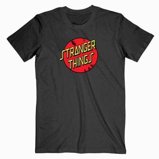 Stranger Things Circle Logo T Shirt - Impressywear Store Collection